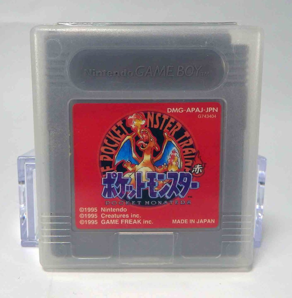 Jeux Gameboy - pokémon rouge DMG-APAJ-JPN - import japon seconde vie